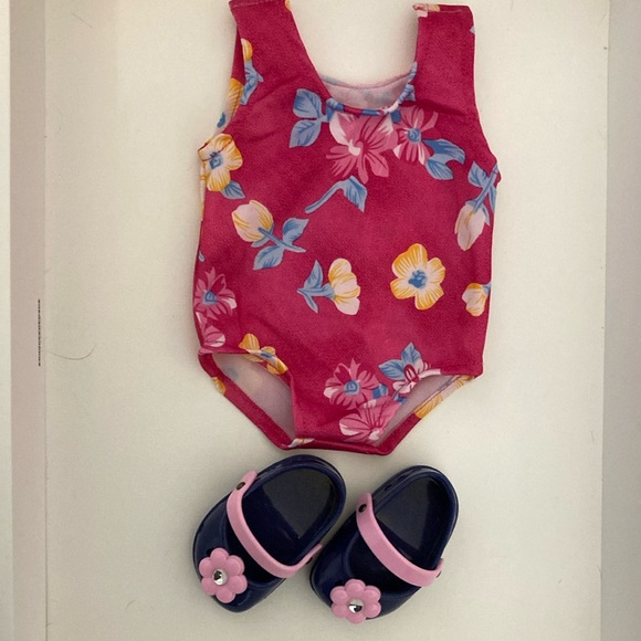 Sophia’s | Toys | Sophias Doll One Piece Bathing Suit And Shoes Fits 8 ...